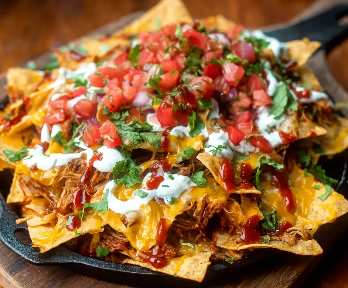 Easy Pulled Pork Nacho Supreme Recipe